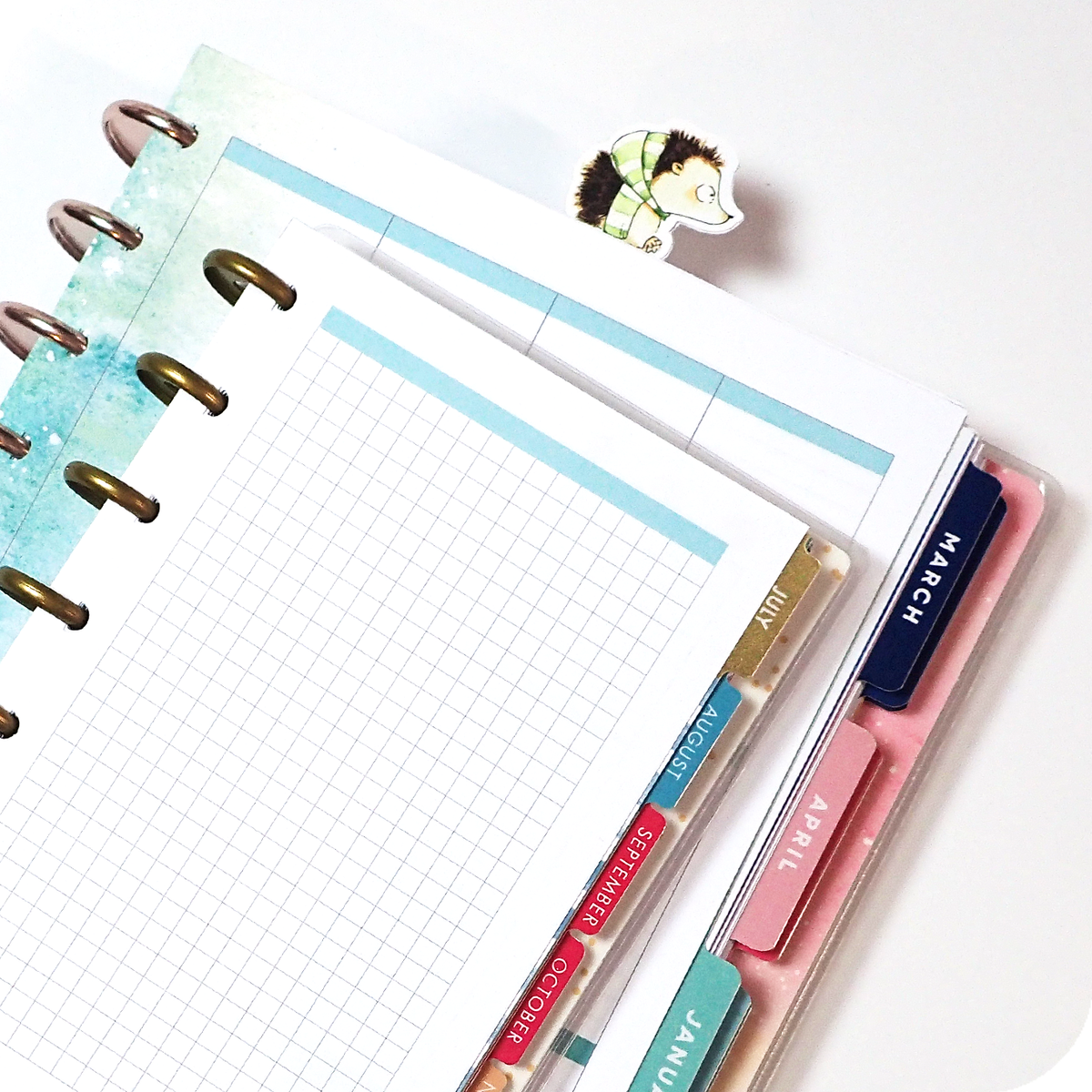 Christmas Woods - Printable MINI Happy Planner Inserts - 2x3 Grid Note ...