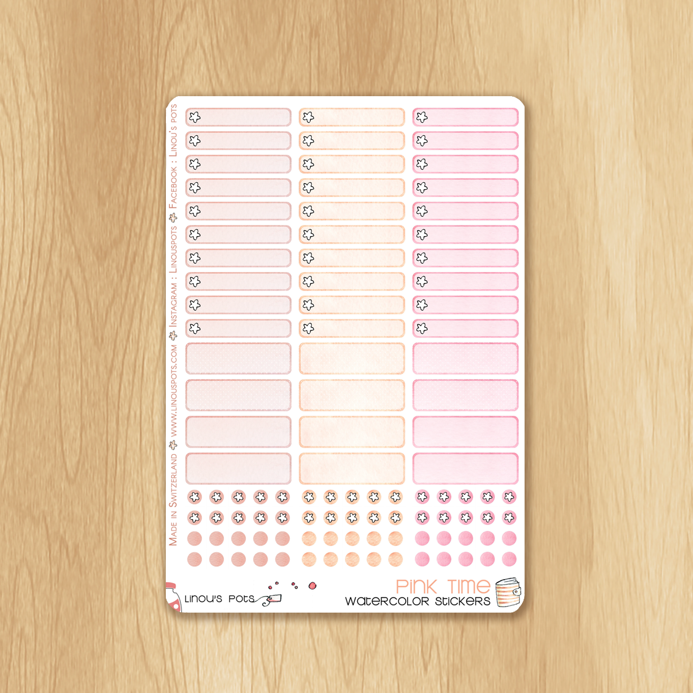 Rainbow Collection - Pink Mini Boxes – Linouspots