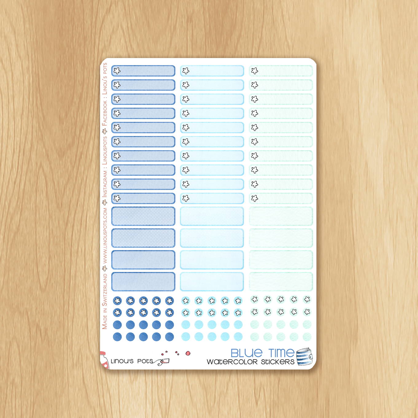 Rainbow Collection - Light Blue Mini Boxes – Linouspots